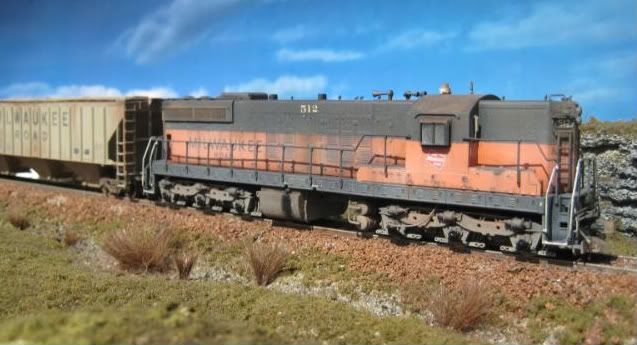 MILW - MILW SD7 #512 (circa 1979) | TrainBoard.com - The Internet's Original